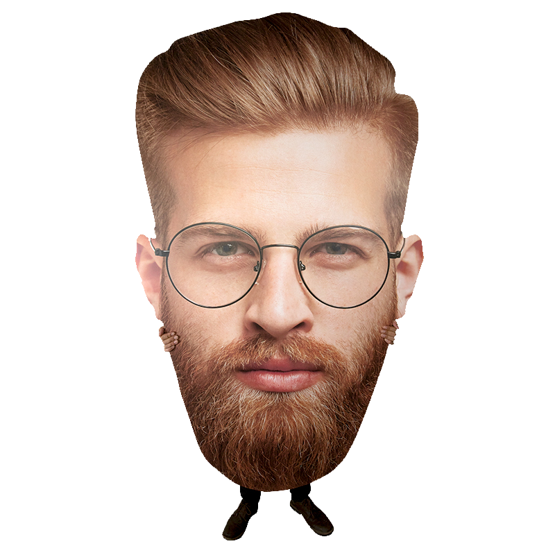 Big Head Cut Outs This February 2021 - 24hourwristbands Blog