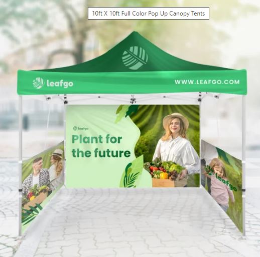 Full Color Pop Up Canopy Tents - 24hourwristbands Blog