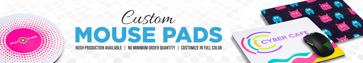 Custom Mouse Pads - 24HourWristbands.Com